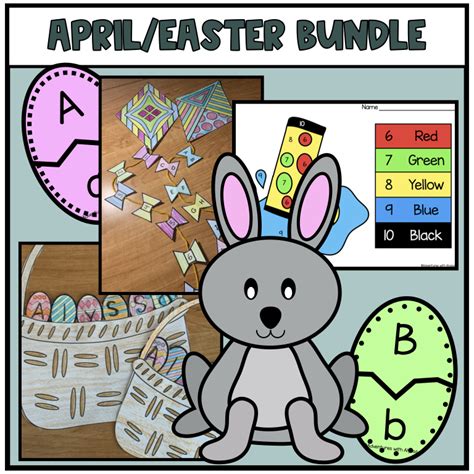 April Math And Literacy Activities