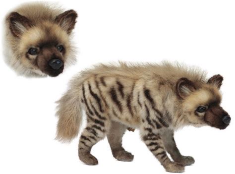 Striped Hyena Soft Toy By Hansa Teddy Town Ts