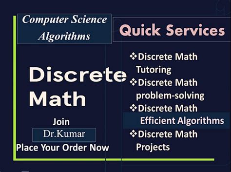 Help In Discrete Math Efficient Algorithms Tasks Effectively By