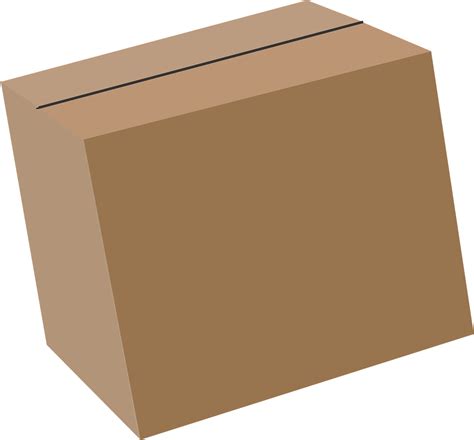 Download Box Cardboard Box Packaging Royalty Free Vector Graphic