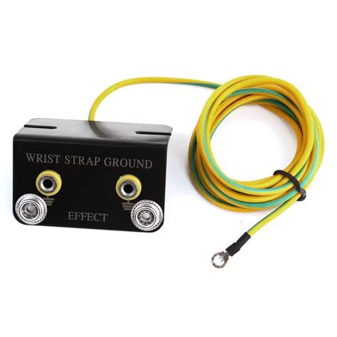 Electronic Tool Esd Grounding Socket Antistatic Dual Bench Grounding