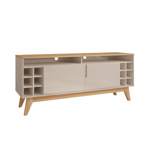 Rack Para Tv Até 60 Polegadas 2 Portas 135cm Wine Versátile Casa D Madeiramadeira