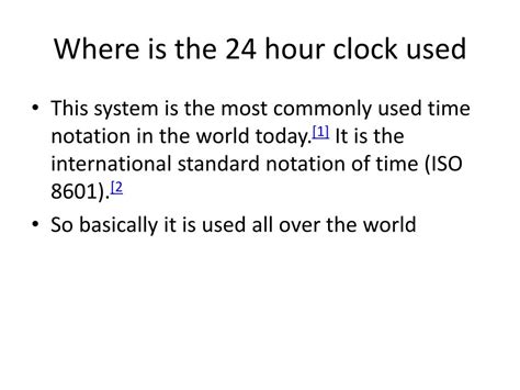 Ppt The 24 Hour Clock Powerpoint Presentation Free Download Id2113188 Ppt The 24 Hour Clock Powerpoint Presentation Free Download Id2113188