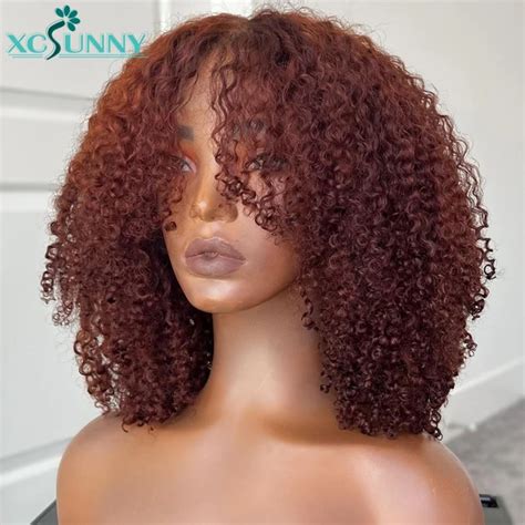 Unice Afro Kinky Curly Perruques Courtes Bob Wig 10 Pouces 56 Off