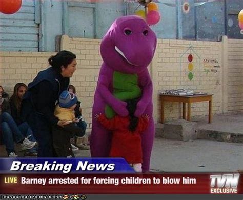 Barney Arrested