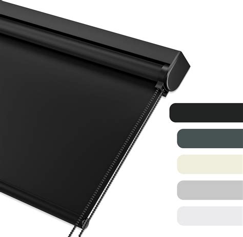 Hotsoon Blackout Roller Shades For Windows Color Matched
