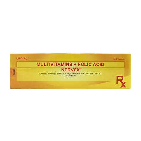 Nervex Vitamin B Complex Vitamin E Film Coated Tablet 1s Price In