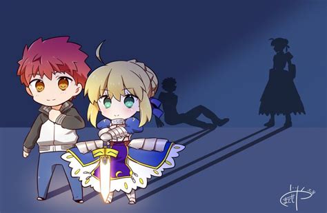 Tsuchiya Madose Artoria Pendragon Fate Emiya Shirou Saber Fate