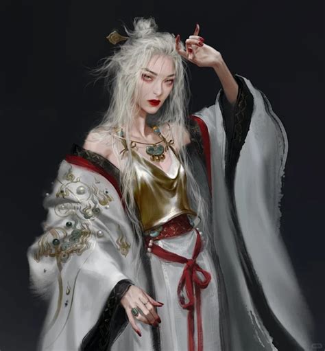 黑神话悟空 铁扇公主 原画设定分享 小红书 花瓣网