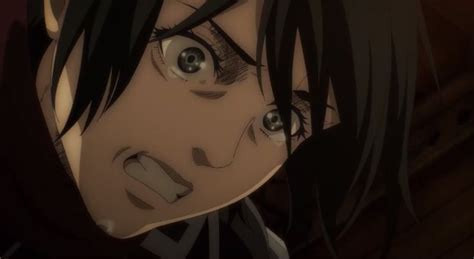 Mikasa Ackerman Crying Season 4 Manga Attaque Des Titans