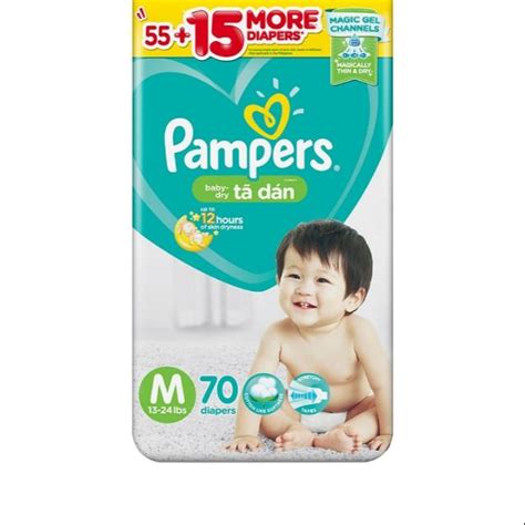 Pampers Philippine Diapers Maximum Pack M70l68 Shopee Malaysia