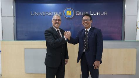 Universitas Budi Luhur Lantik Rektor Baru Prof Dr Agus Setyo Budi M Sc Universitas Budi