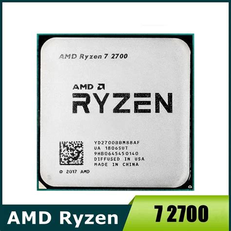Amd Ryzen 7 1700 R7 1700 3 0 Ghz Eight Core Sixteen Thread Cpu