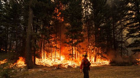 Canadas Wildfires Threat Could Last Into Fall Officials Warn