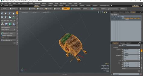 Toroidal Choke Coil Filter Inductor Soldered 3d Model 3d Molier