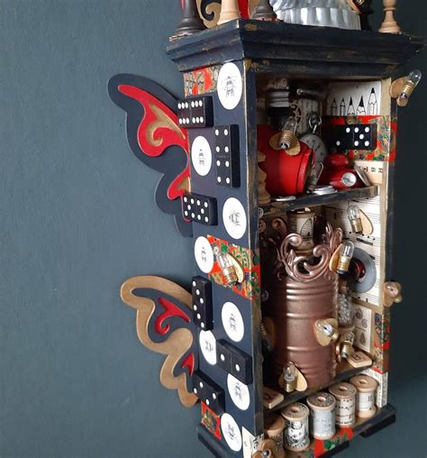 The Royal Cabinet Art Assemblage Mixed Media Wall Art Queen Art