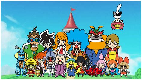 The Whole Warioware Characters On Mushroom Kingdom By
