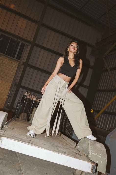 Spider Pants For Her Beige Nyf Egy