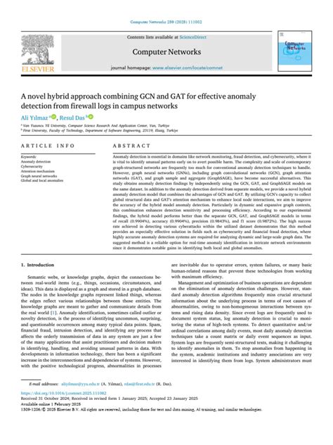 A Novel Hybrid Approach Combining Gcn And Gat For Effective A 2025