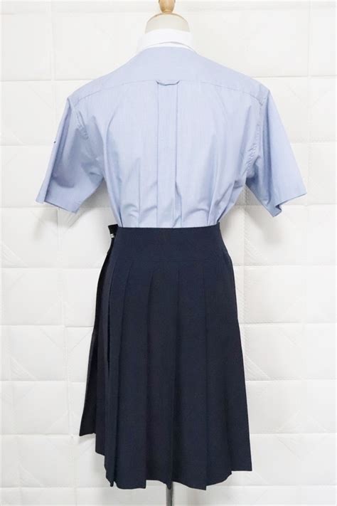 制服市場 千葉県 県立 市川東高校 女子 制服 夏服 上下セット