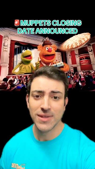 🚨MUPPET*VISION 3D Closing Date Announced #Shorts #DisneyWorld #TheMuppets - YouTube