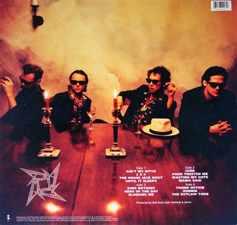 Metallica Load Speedthrash Metal 2 Lp 12 Vinyl Album Cover Gallery
