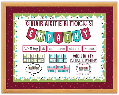 Empathy Themed Bulletin Board Kit Social Emotional Learning