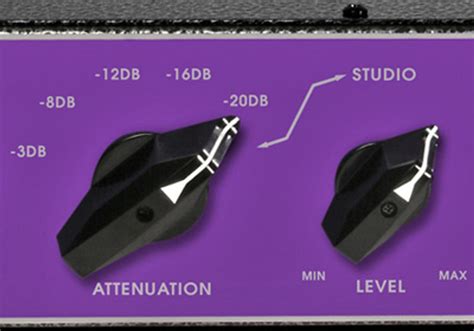 The Guitar Sanctuary Rivera Rockcrusher Power Attenuator Load Box Gold Front Panel