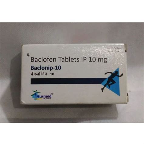 10mg Baclonip Baclofen Tablets At ₹ 450 Box Baclofen Tablets In Kanpur Id 2851034800188