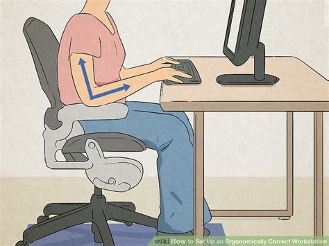 How To Set Up An Ergonomically Correct Workstation 15 Steps