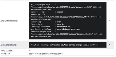 Annotate Deseq2dexseq Output Table Error Support Galaxy Community Help