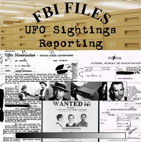 Ufo Sightings Reporting Fbi Files Tiles Galore And More