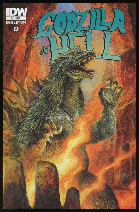 Godzilla In Hell Comic Set 1 2 3 4 5 Lot Idw King Of The Monsters