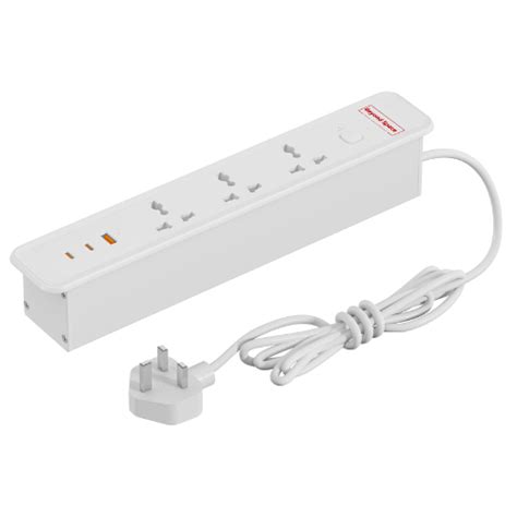 3 Power Pdu With 65w Fast Charger Usb Switch Beyond Space