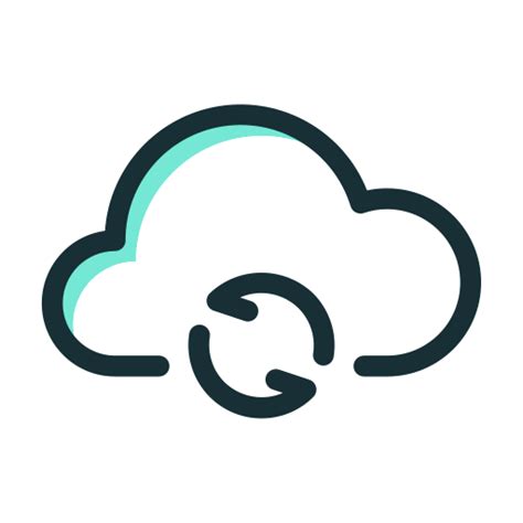 Cloud Data Sync Icon Download On Iconfinder