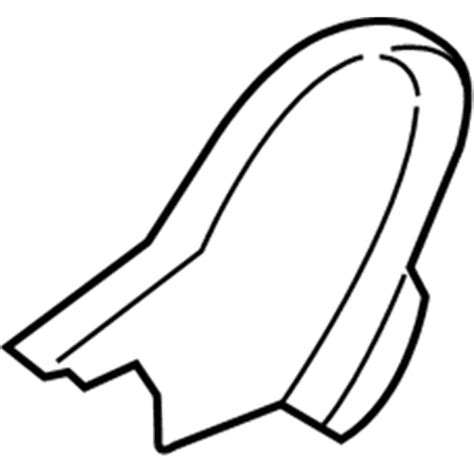 Genuine Ford Mustang Seat Hinge Cover Shield Assembly 2015 2019