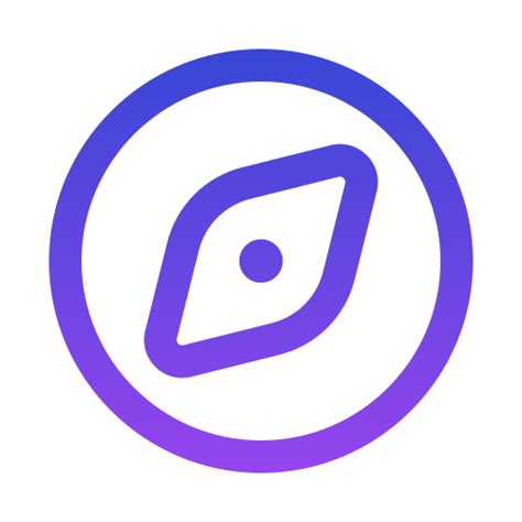 Compass Generic Gradient Icon