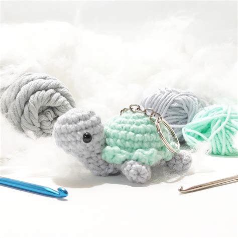 Crochet Turtle Keychain Pattern At Sherlyn Weyer Blog