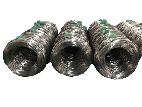 Spring Steel Wire Patenting Annealing Carbon Galvanized Steel Wire Rope