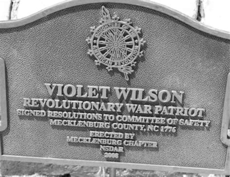 Violet Winslow Wilson Davidson 1742 1818 Find A Grave Memorial