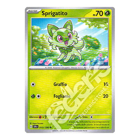 013 198 Sprigatito Comune It Mint Federicstore