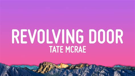 Tate Mcrae Revolving Door Lyrics Youtube