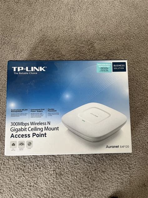 Tp Link Eap120 300mbps Wireless N Ceiling Mount Access Point 40 00 Picclick Ca