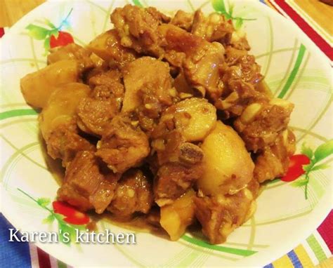 Nyonya Potato Braised Ribs Recipe