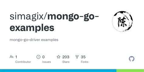 Github Simagixmongo Go Examples Mongo Go Driver Examples