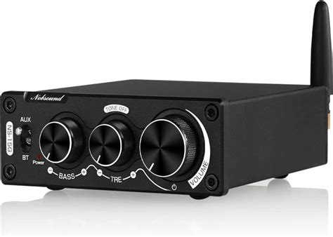 Nobsound Mini Amplificateur Numérique Bluetooth Hifi Stéréo 2 Canaux