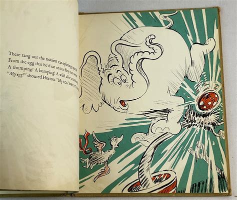 Lot 1940 Horton Hatches The Egg By Dr Seuss First Edition