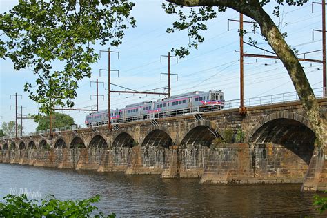 Septa Over The Delaware Having Just Departed The Trenton T Flickr