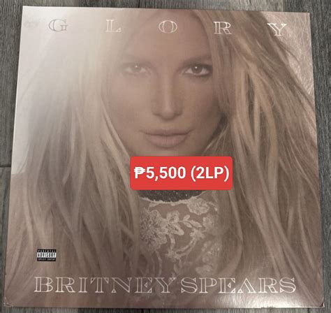 Britney Spears Glory 2lp Deluxe Edition Hobbies And Toys Music