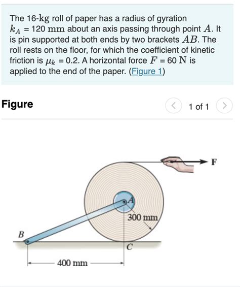 solved determine the initial angular acceleration of the